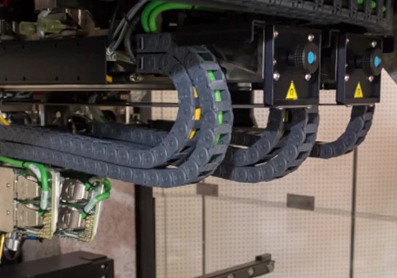 ESD and ATEX components made of wear-resistant materials