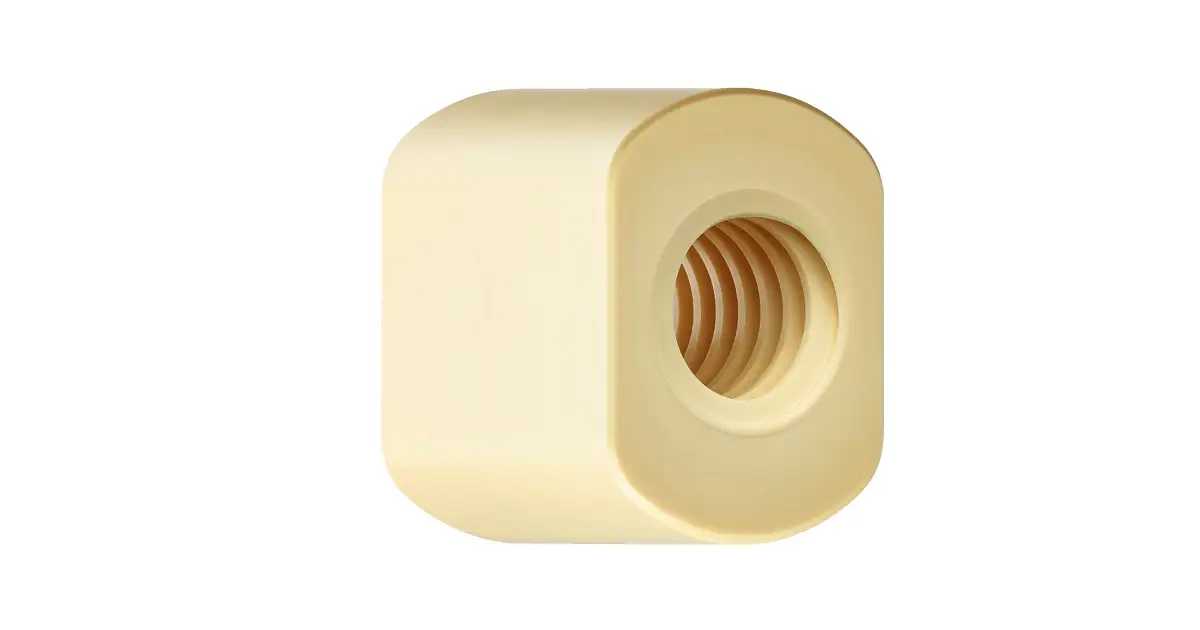 dryspin® Trapezgewindemutter mit Schlüsselflächen, JSLM