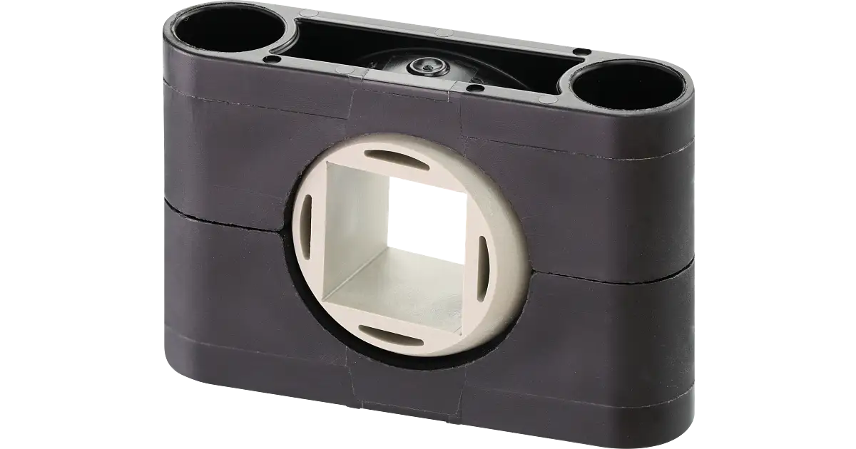 Split pillow block bearing with spherical ball for square profiles ...