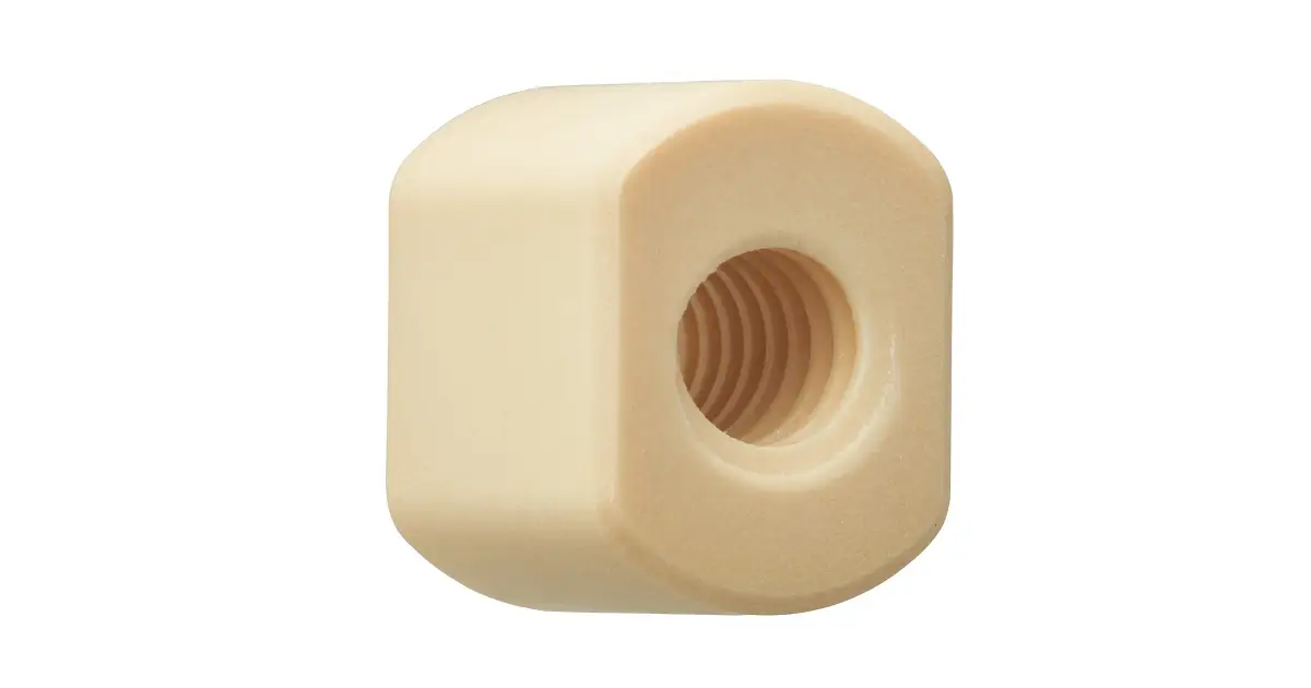 dryspin® Trapezgewindemutter mit Schlüsselflächen, JSRM