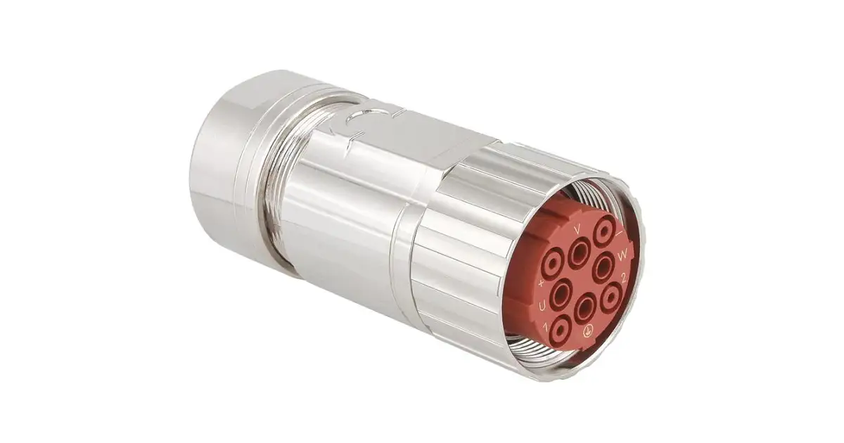 Standard connector series C, M40 power connector, incl. contacts