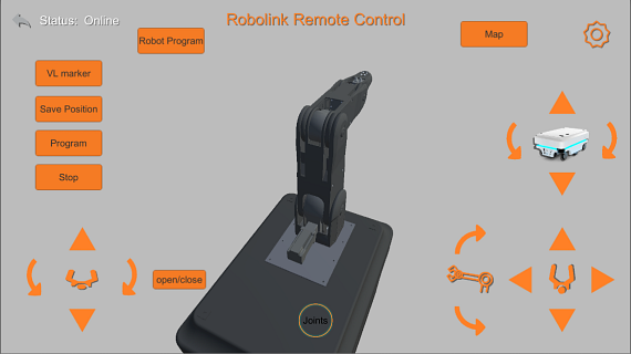 robolink® DP für AGV - mobile Servicerobotik robolink® DP für AGV - mobile Servicerobotik