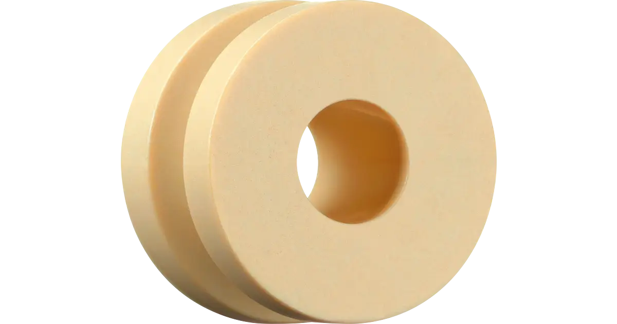 iglidur® P210, guide roller, V-slot, 60°, mm