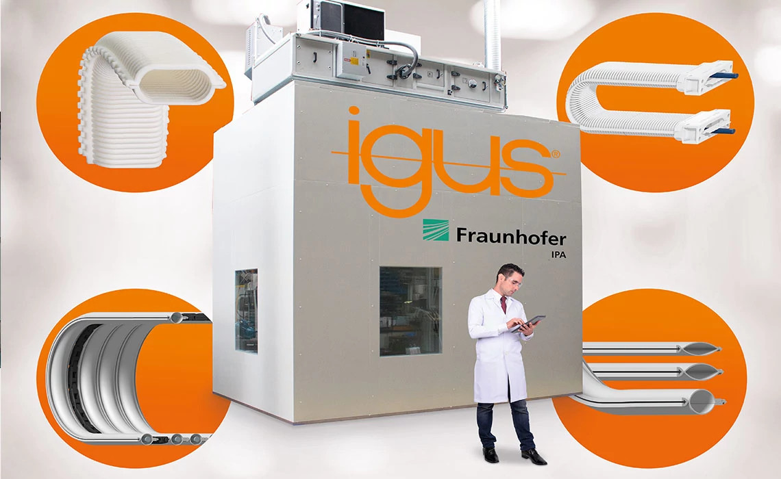 C6 series for cleanroom applications | ISO Class 1 | igus®