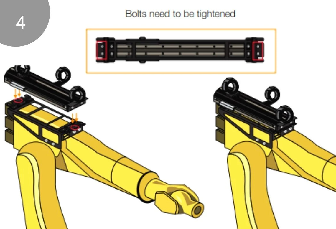 Assembly instructions for the pre-assembled triflex® RSE linear