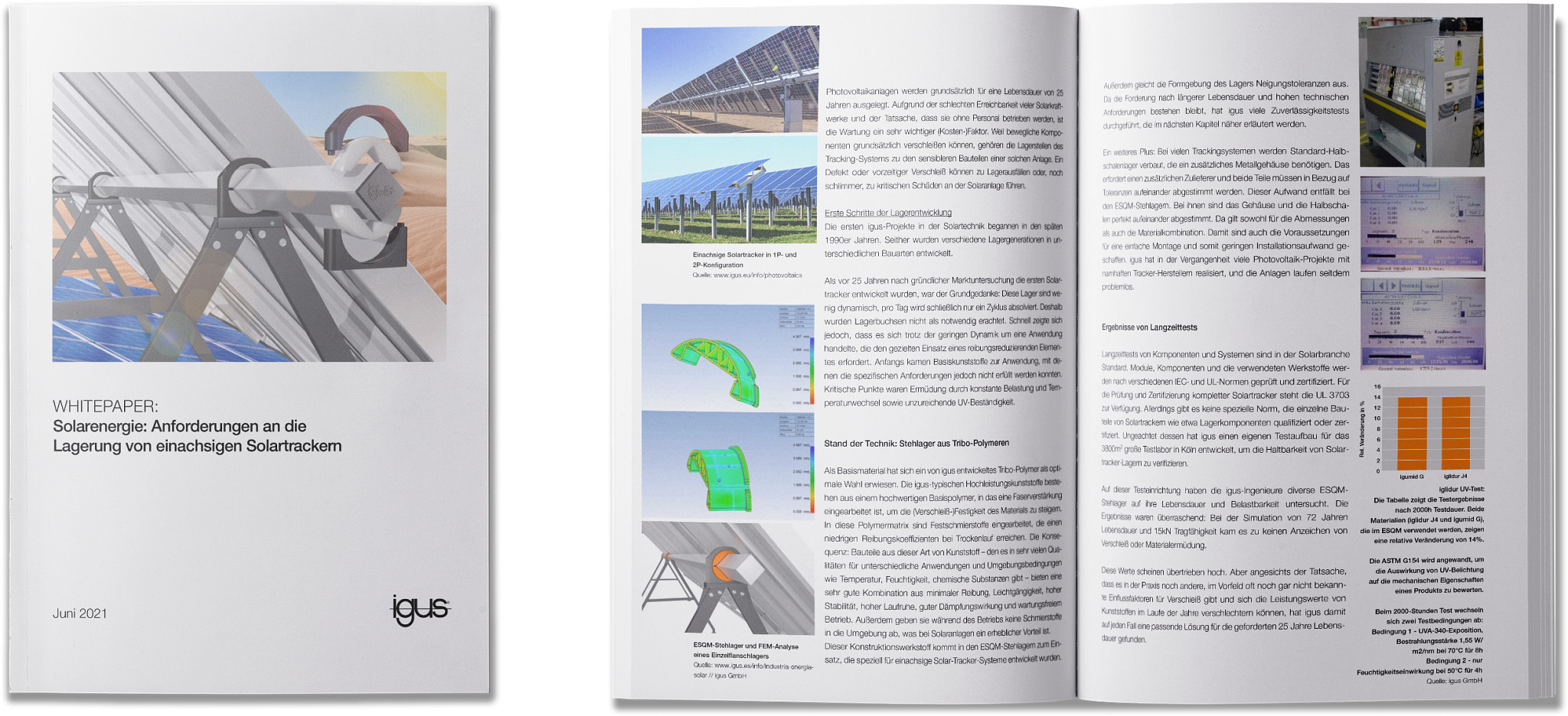 ☀️ Robust plain and spherical plain bearings for PV systems