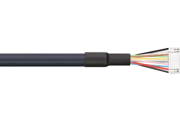 Encoder cable (encoder) with plastic connector (10 pin)