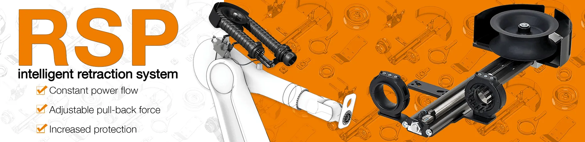triflex® RSP pneuamtic retraction system | igus® | igus Canada