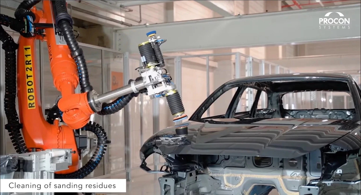 triflex energy chains in autonomous repair cell