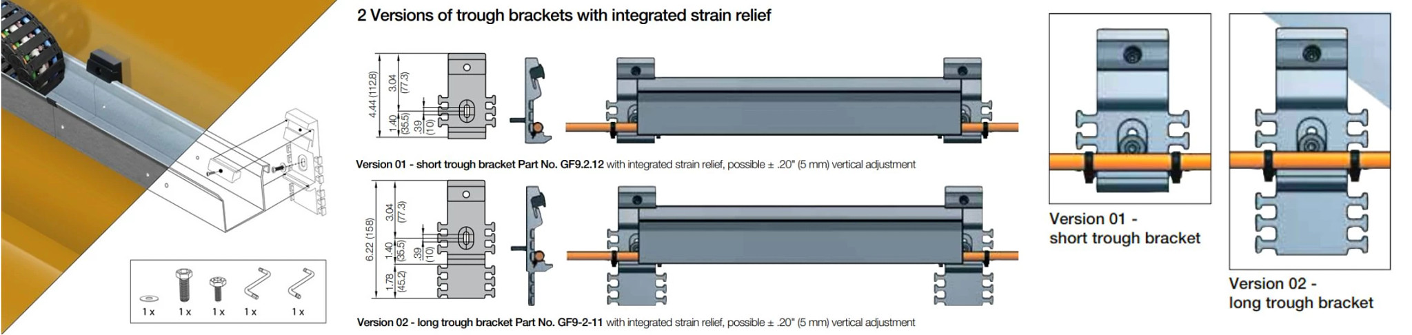 Reduce Installation Time with guidefast® Guide Troughs | igus®