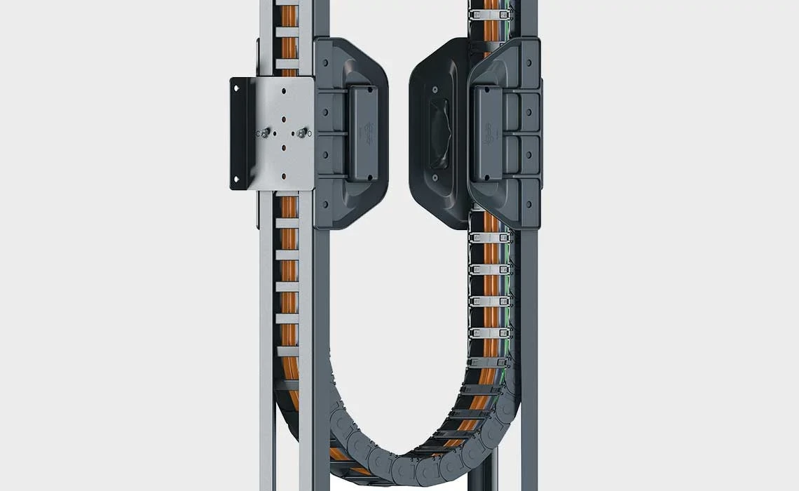 guidelok slimline vertical cable trough | igus®