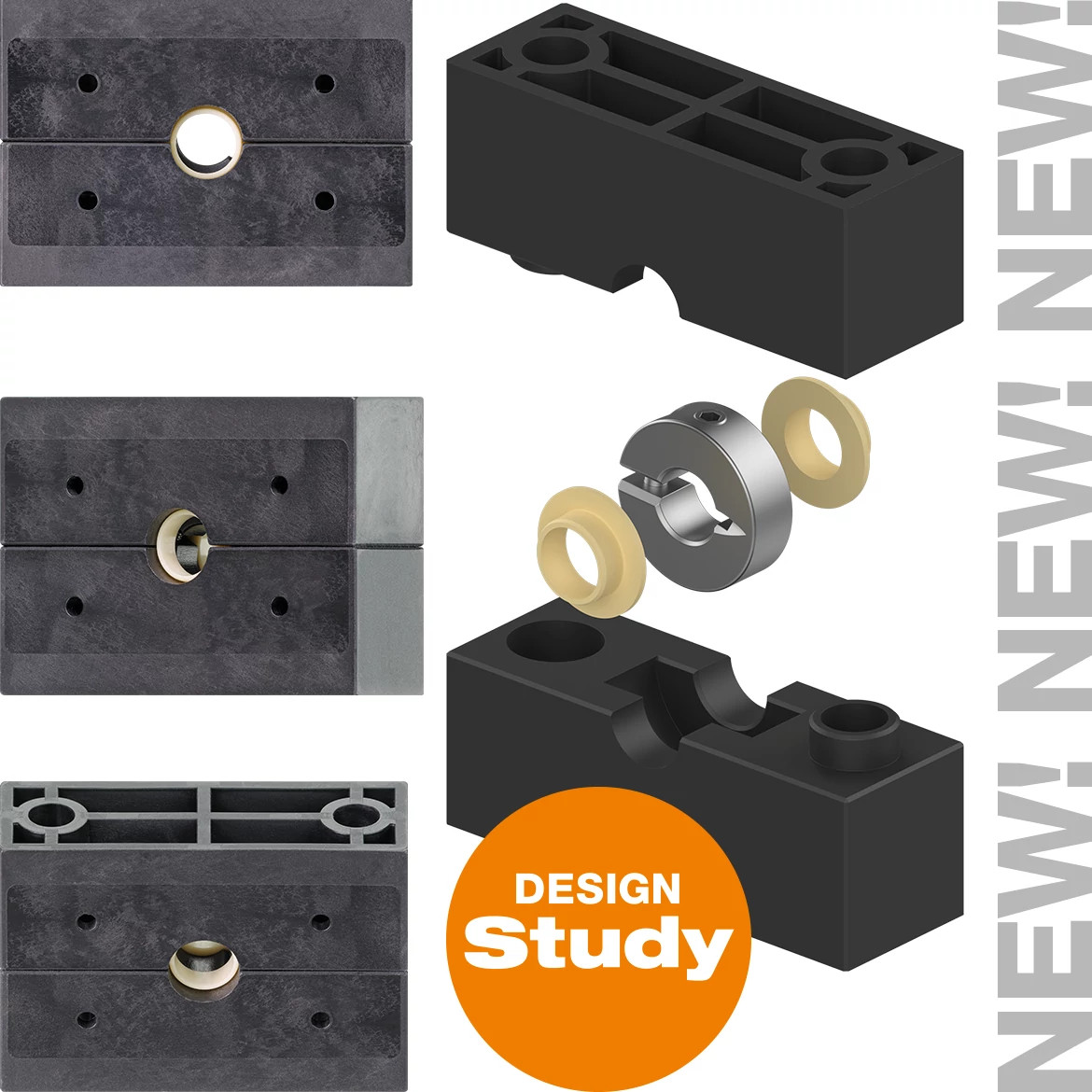 dryspin® Spindle bearing blocks made of plastic, fixed bearing | igus ...