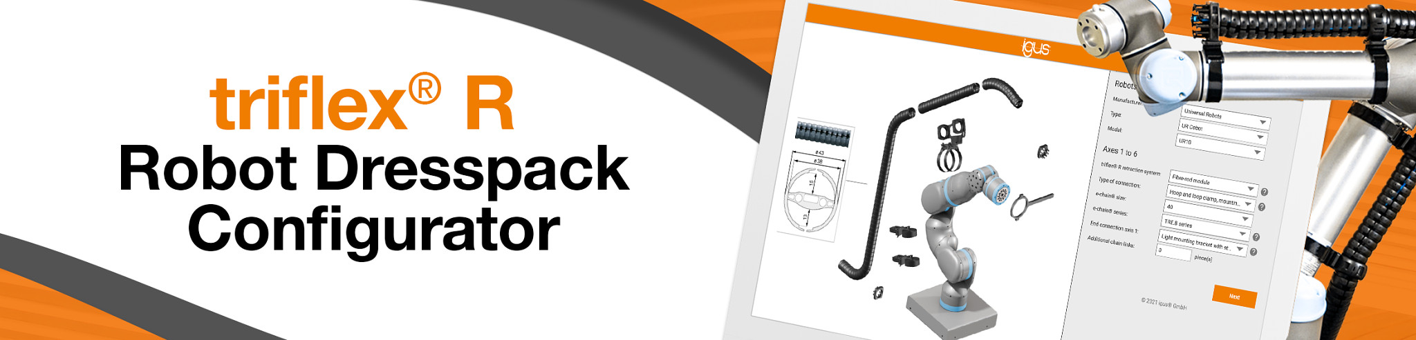 Dresspacks for all Robot Manufacturers | igus®