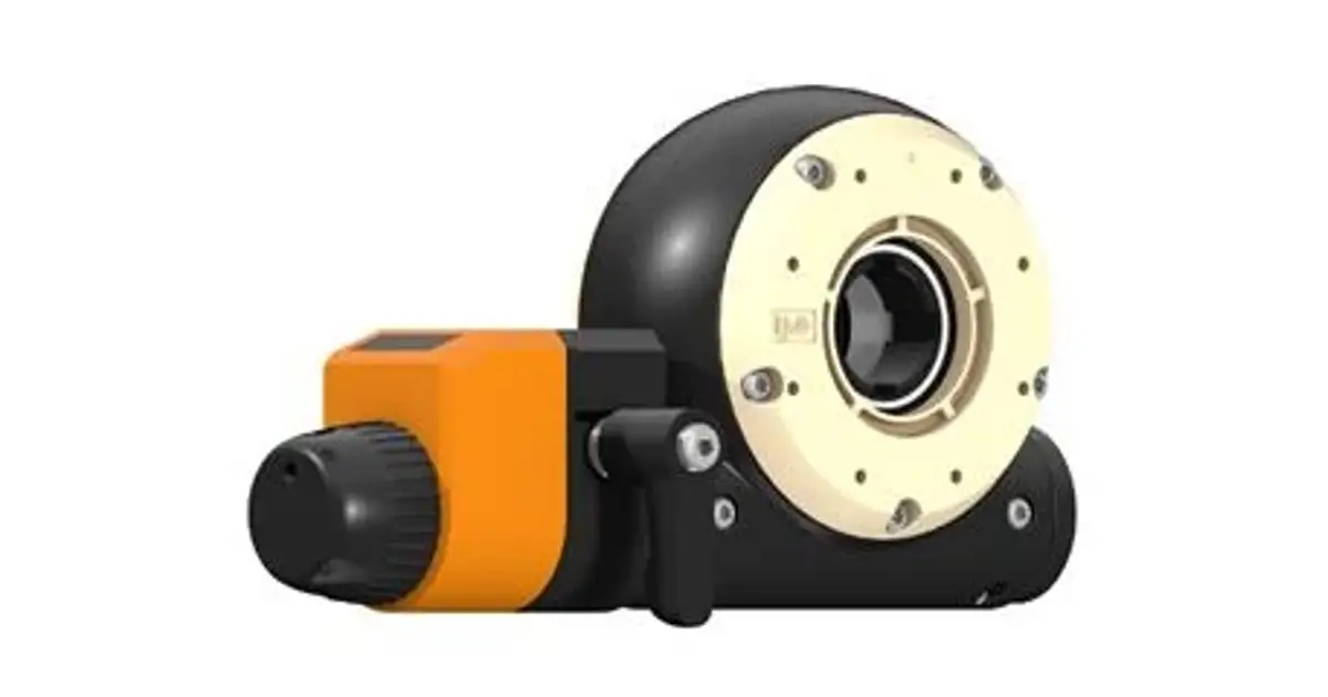 drygear® Apiro gearbox with manual clamp and position indicator