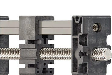 Flache Linearmodule mit Spindelantrieb drylin® SLT