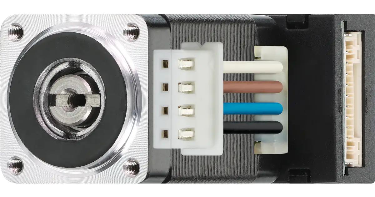 drylin® E lead screw stepper motor, stranded wires with JST connector ...