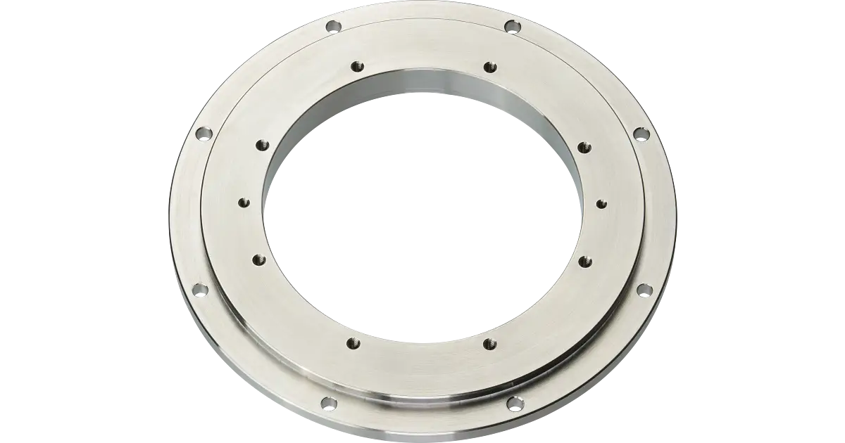 iglidur® slewing ring PRT-04, stainless steel body, sliding elements ...