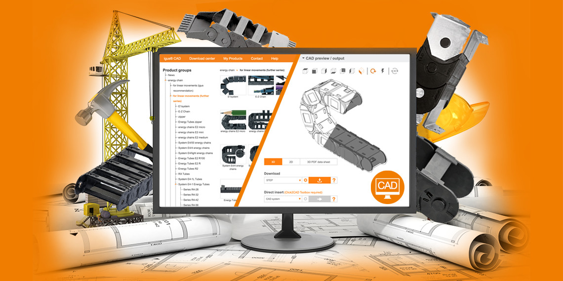 E4Q e-chain® | Opening and closing without tools | igus®