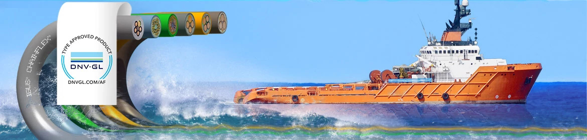 Globally unique cables with DNV-GL certification in ships