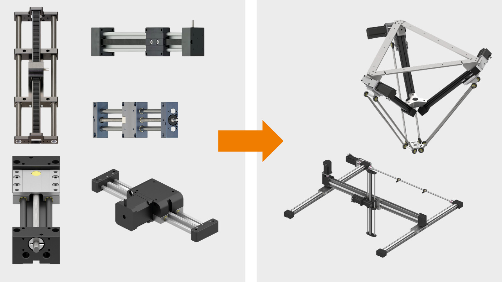 Create your own robot with modular robotics