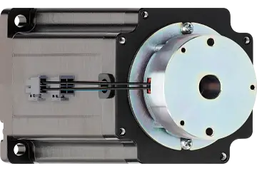 drylin® E Schrittmotor, Litzen mit Molex-Stecker und Bremse, NEMA 34-strong