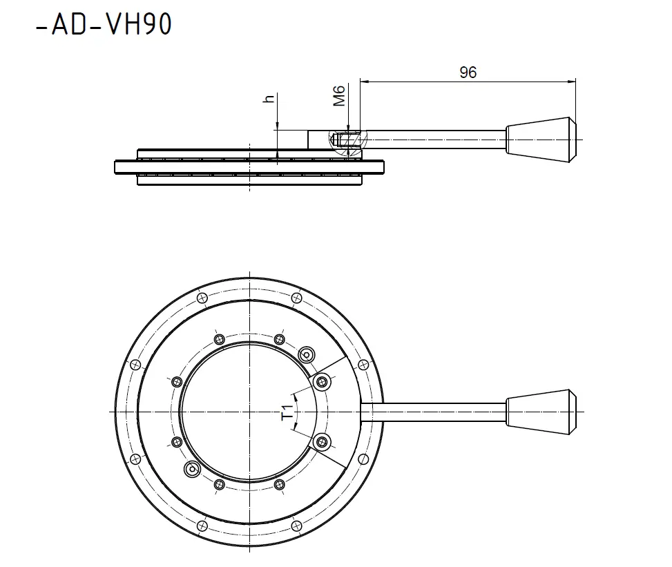 iglidur® PRT-04 adjustment lever