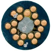 Continuous-flex Cable Construction