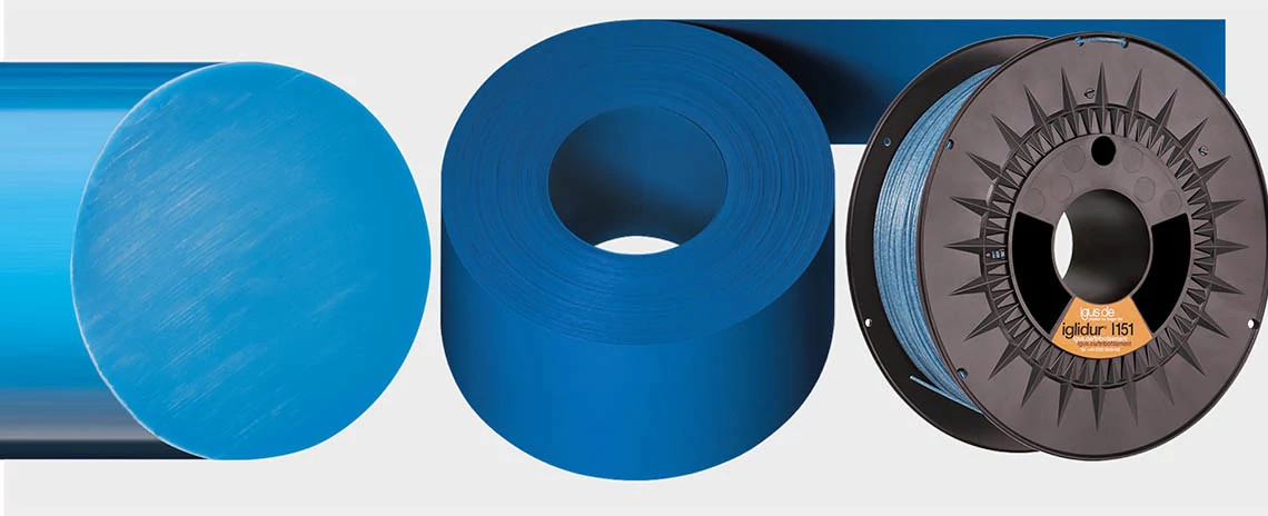 Tribo-filament with iglide® high-performance plastic for 3D printers