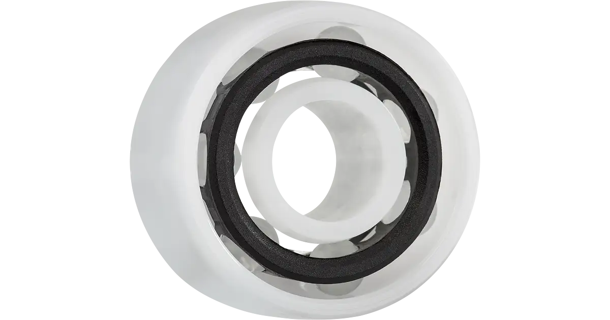 xiros® deep groove ball bearing xirodur® B180, double row, glass balls