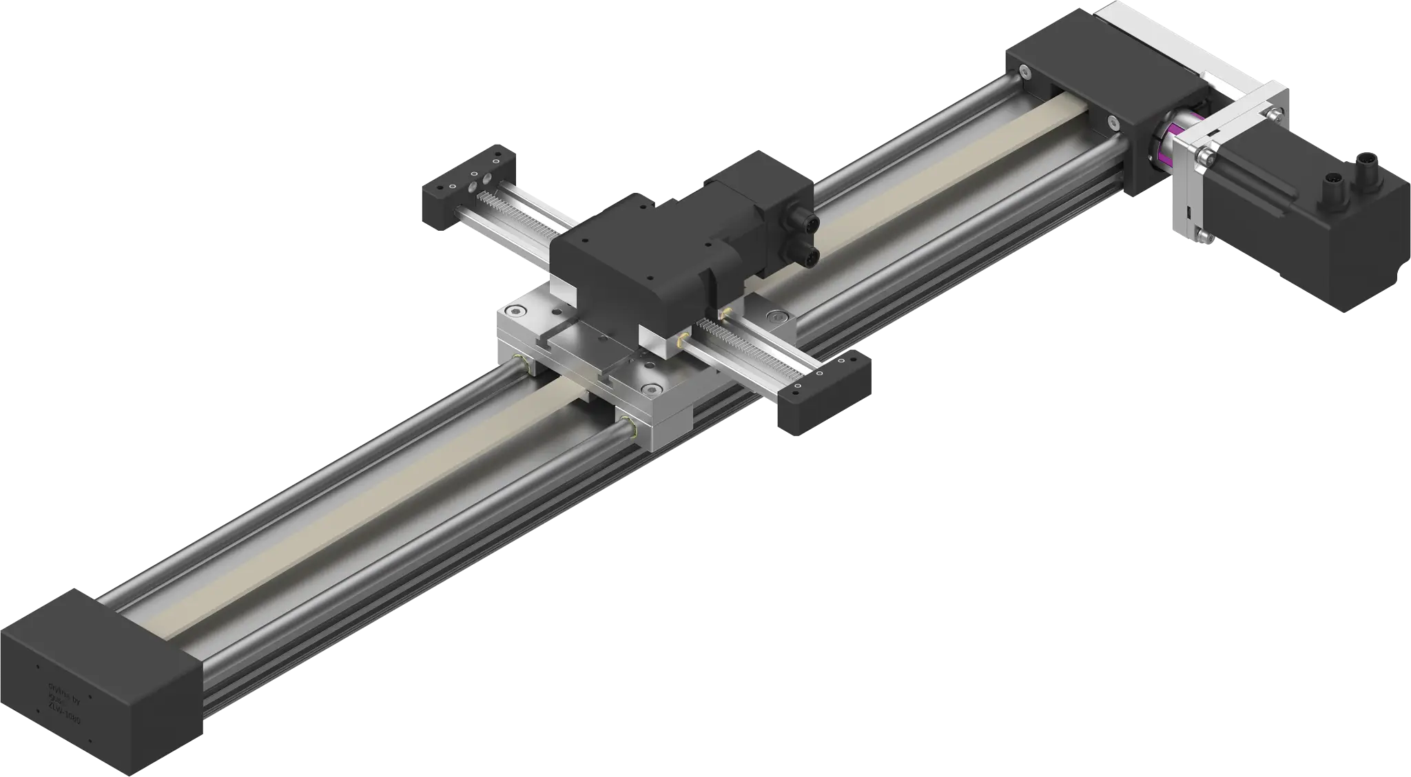 XY Actuator (Single Rail) | Workspace 500 x 150 mm