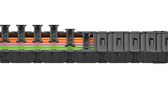 E4Q e-chain® | Opening and closing without tools | igus® | igus Canada