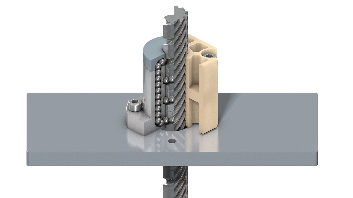 Replace ball screw drive with dryspin lead screw drive | igus Australia
