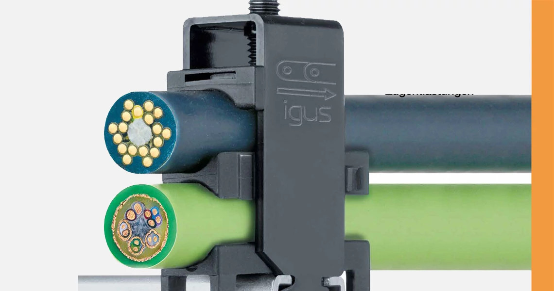 Strain relief for cables | Versatile and quick to install | igus®