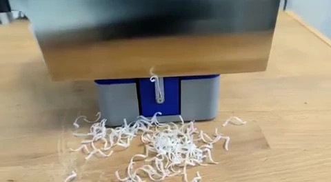 Quality control robots in knife production