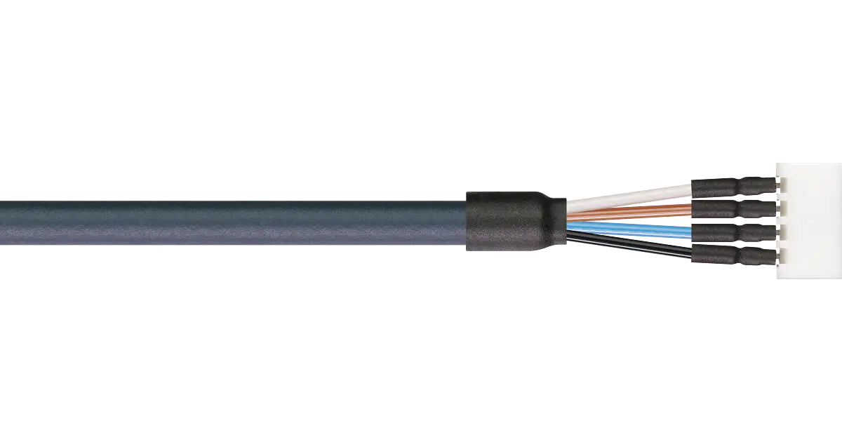 Kabel motor dengan konektor polimer