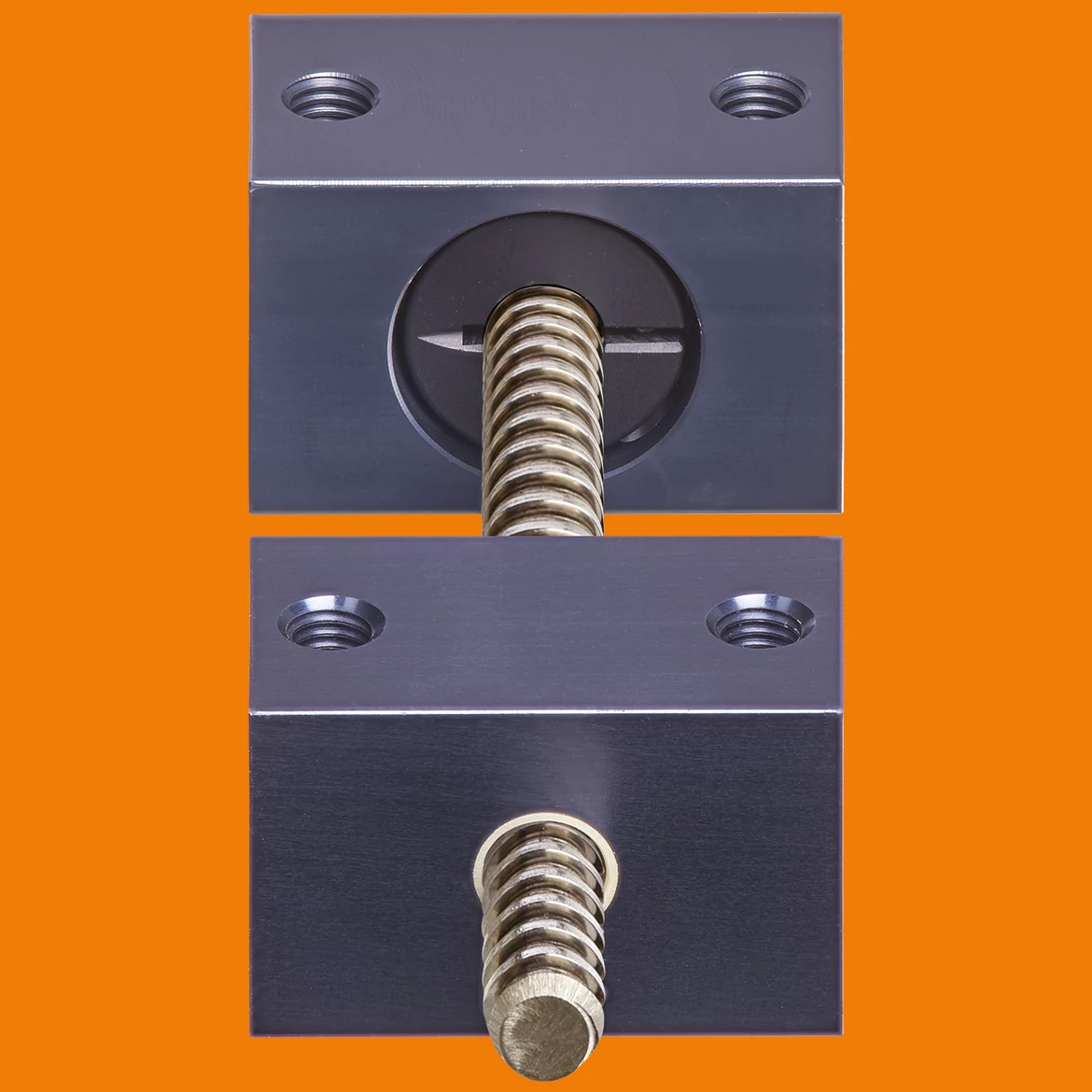 NEWS 2022 - dryspin® plastic lead screw support blocks, floating bearings