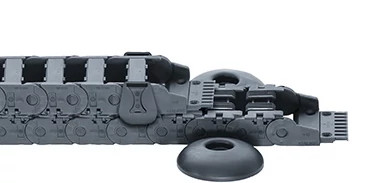 Energy chains for long travels and heavy duty purposes