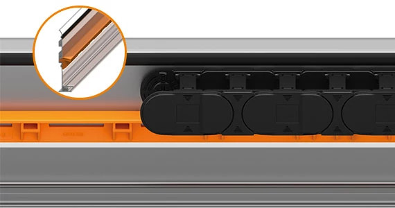 High-speed glide bar | easy to assemble and low-abrasion | igus®