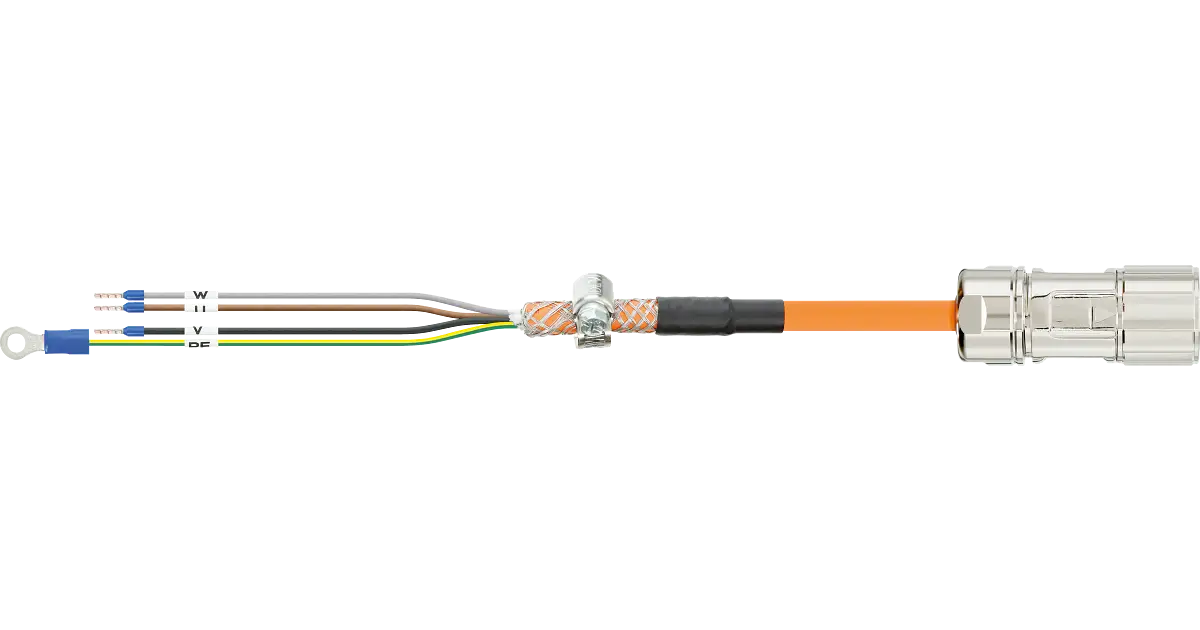 readycable® power cable suitable for Siemens 6FX3_02-5CL12, basic cable ...