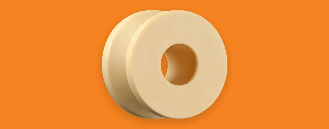 Guide rollers made of iglide® high-performance polymers | igus®