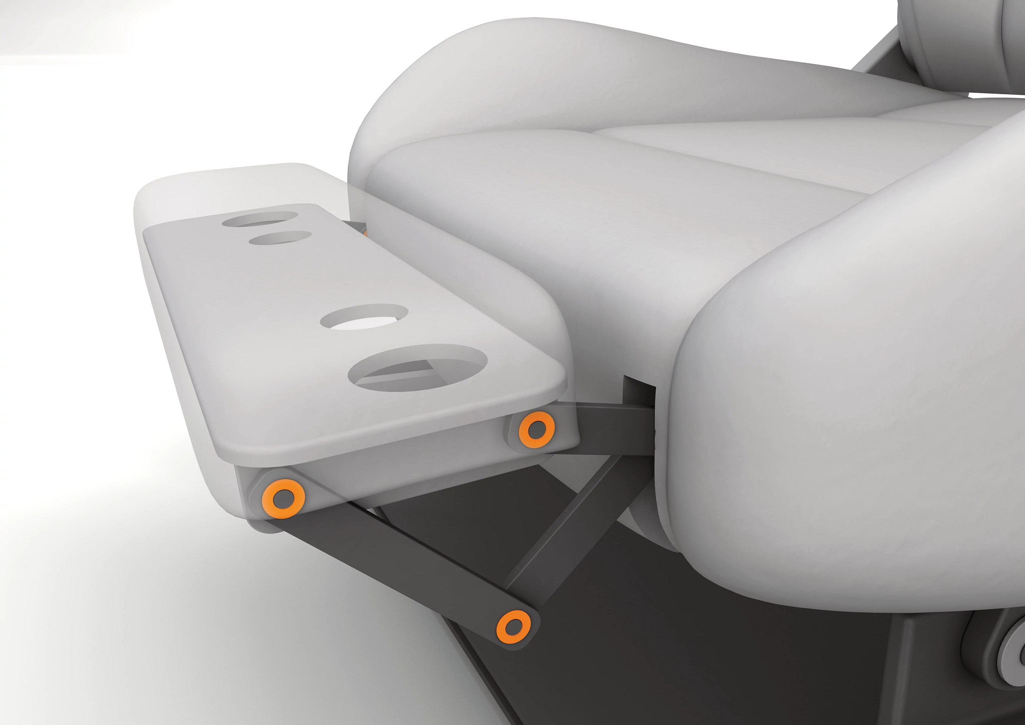 Bearings and energy chains in seat adjustment | igus®