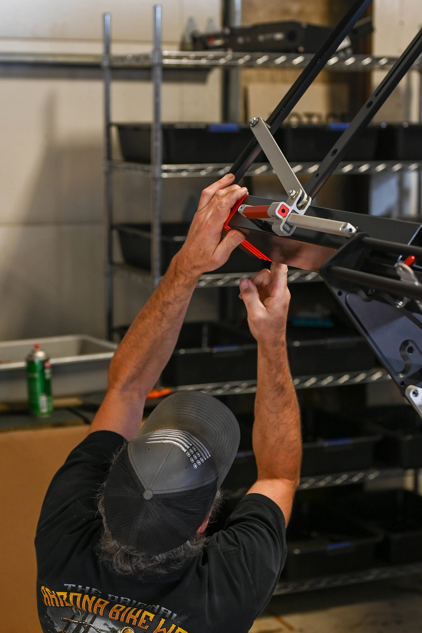 Lightweight Bike Rack Uses Plastic, Grease-Free Bearings | igus