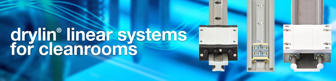 Linear Rails & Carriages for Cleanroom Environments | igus®