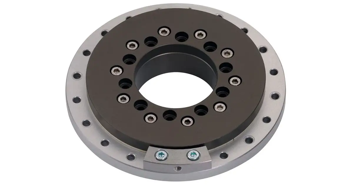 iglidur® slewing ring, PRT-01, manual clamping with slewing ring made ...