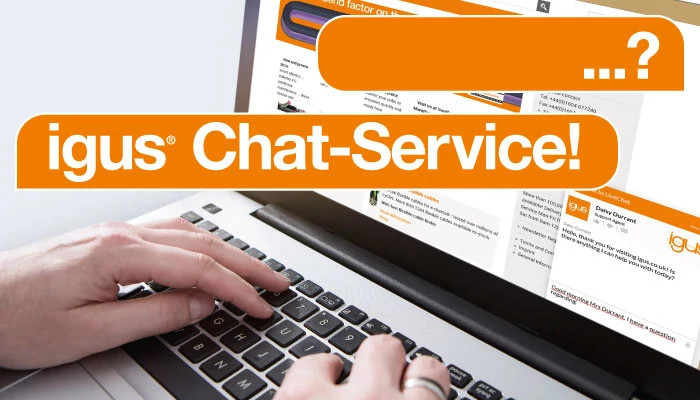 Online chat service | igus Ireland