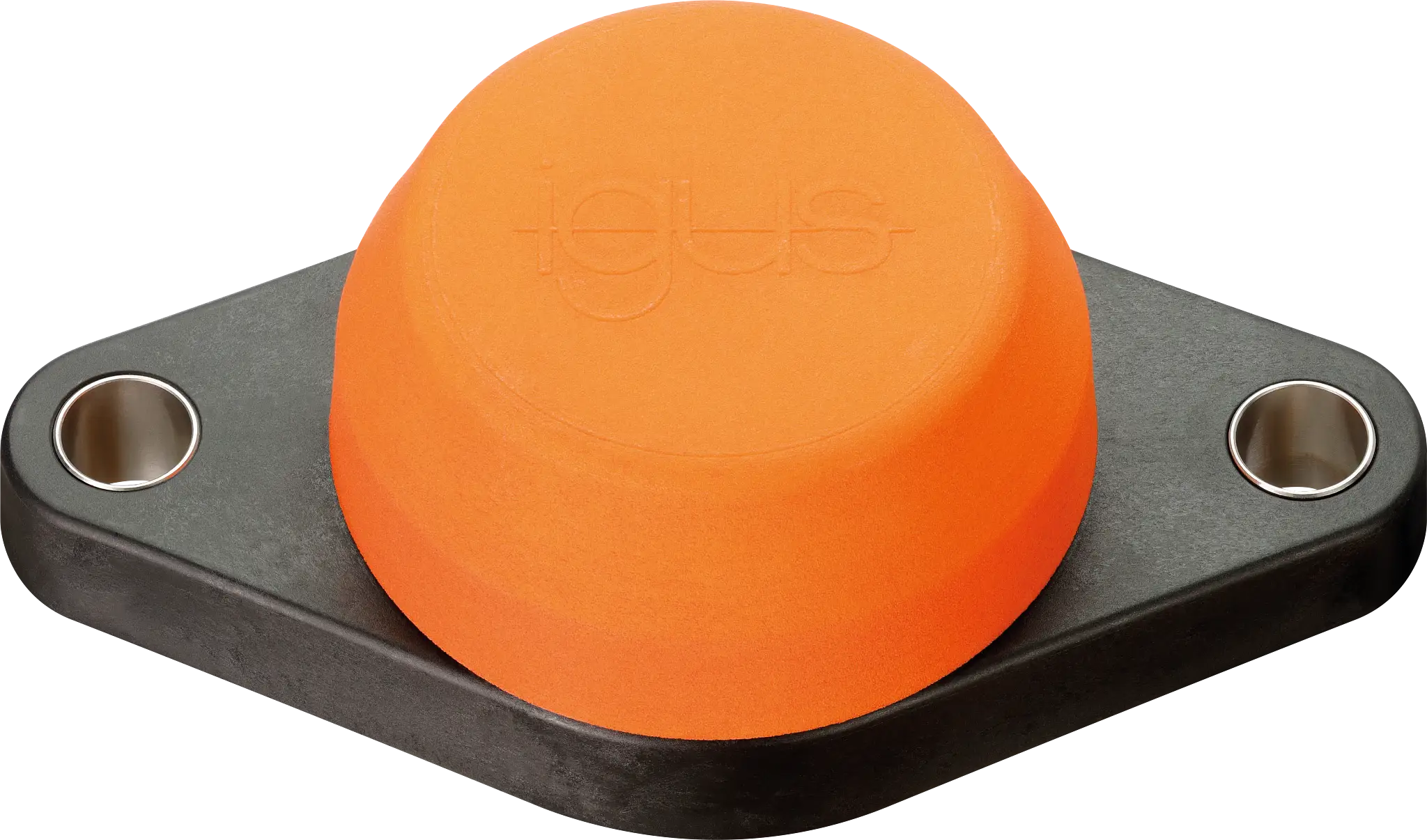 End caps for 2/4-hole fixed flange bearings with spherical insert bearings