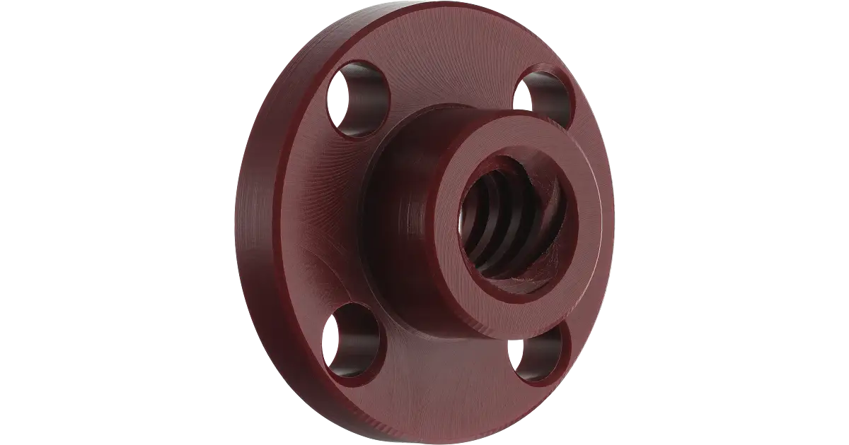 dryspin Trapezgewindemutter mit Flansch, RFRM, für 3D-Drucker