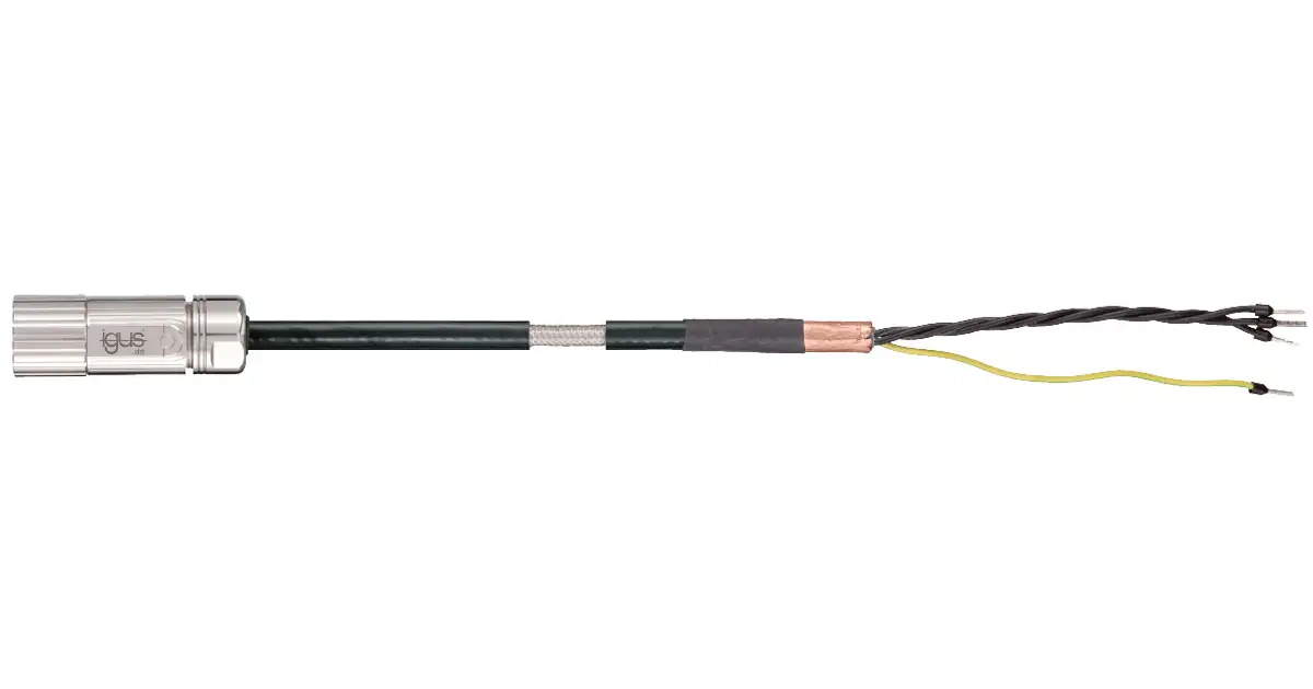 readycable® power cable suitable for NUM AGOFRU019LM, base cable, PVC 7 ...