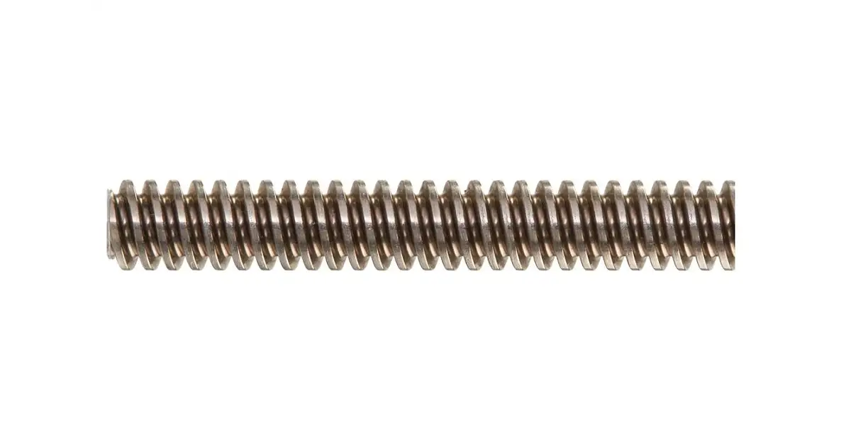 Vis trapézoïdale drylin®, filet à droite, double pas, inox 304