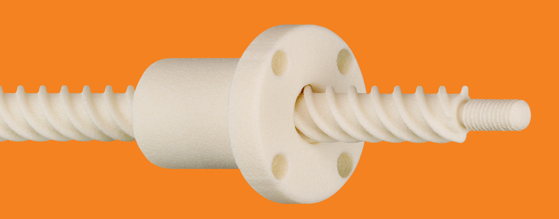 Self-lubricating lead screws and nuts ideal for 3D printers | igus®